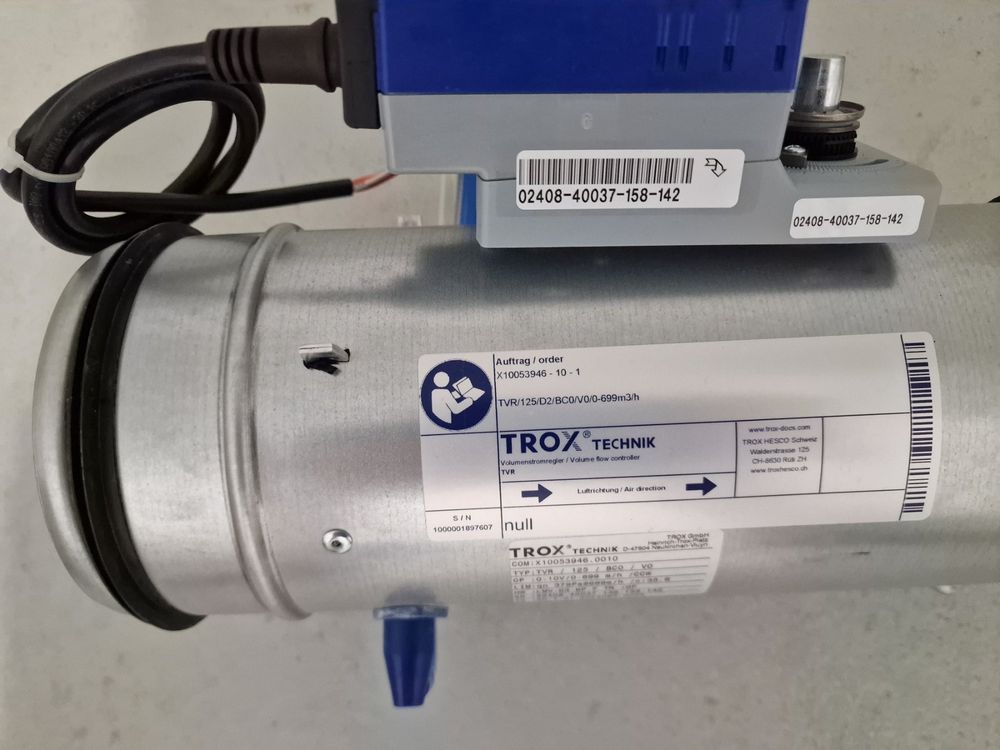 Variabler Volumenstromregler DN125 von Trox | Kaufen auf Ricardo