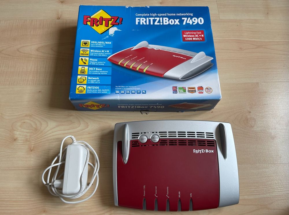 AVM Fritz!Box 7490 Router Modem WLAN | Kaufen auf Ricardo
