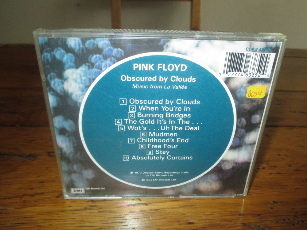 PINK FLOYD Obscured By Clouds CD | Kaufen auf Ricardo