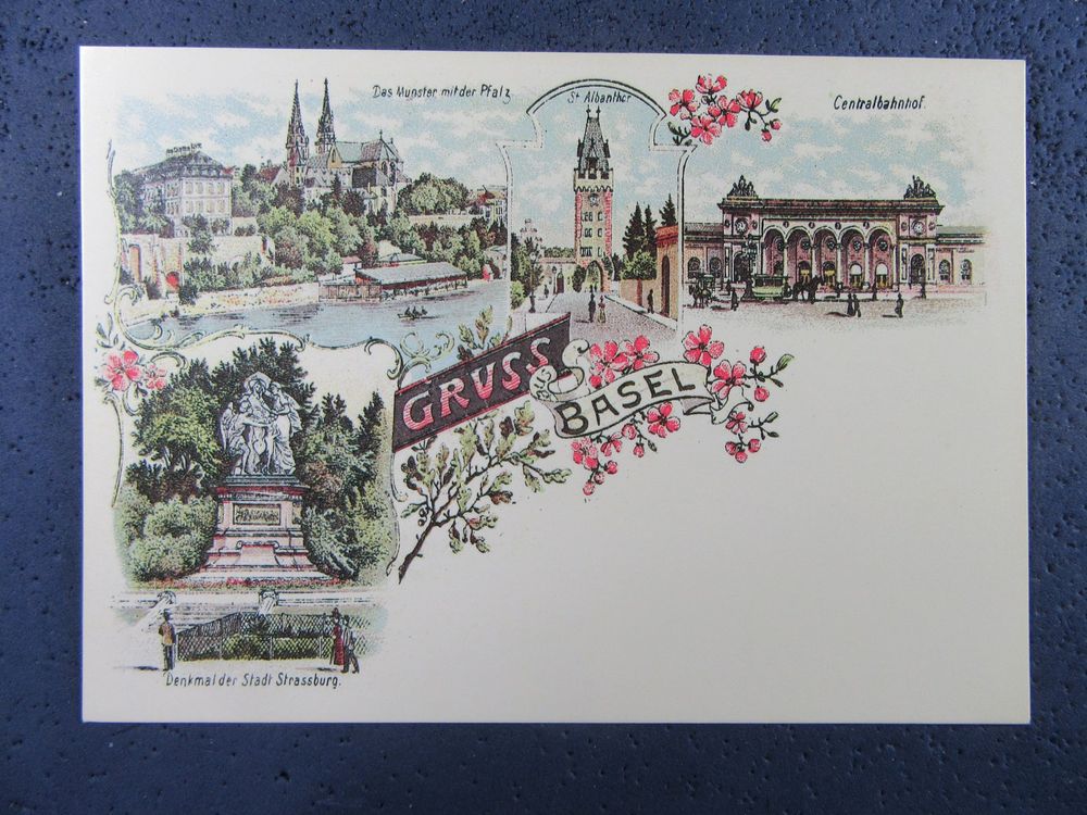 BASEL REPRO UM 1900 LITHO-AK BS | Kaufen auf Ricardo