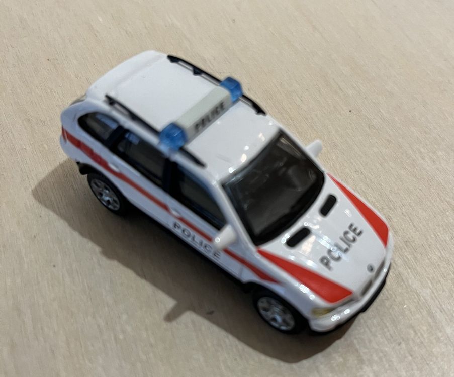 Hongwell BMW X5 Police suisse 1/72 metal | Kaufen auf Ricardo