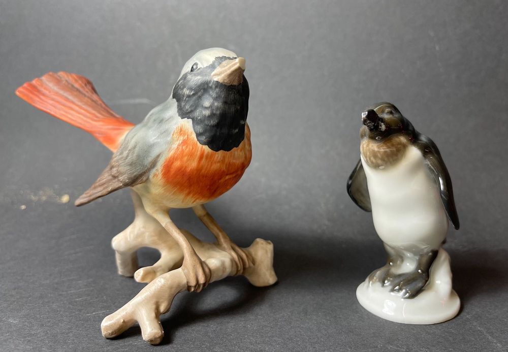 2x Goebel/Rosenthal Porzellan Skulpturen | Kaufen auf Ricardo
