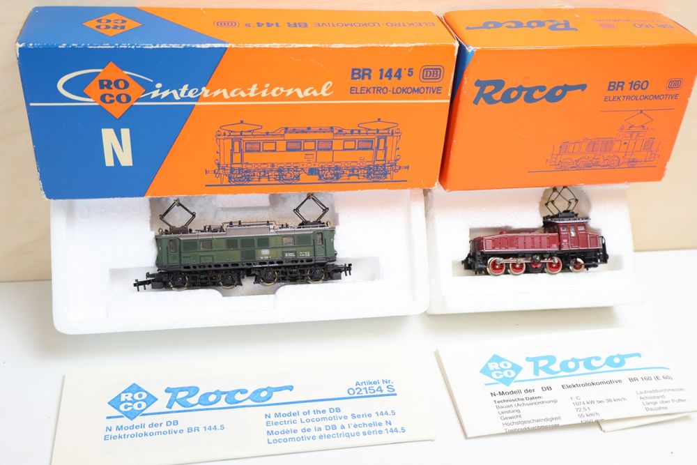 ROCO Doppelpack E-Loks 2154 / 02164 - Spur N (Gebraucht) in Winterthur ...
