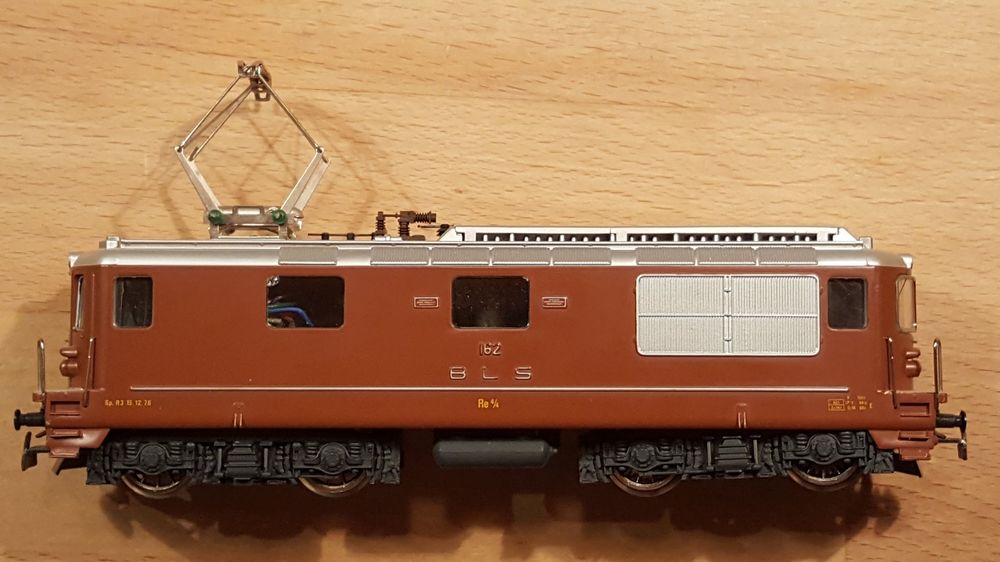Modellbahnlokomotive HAG Nr.181 Re 4-4 BLS 162 braun (Gebraucht) in ...