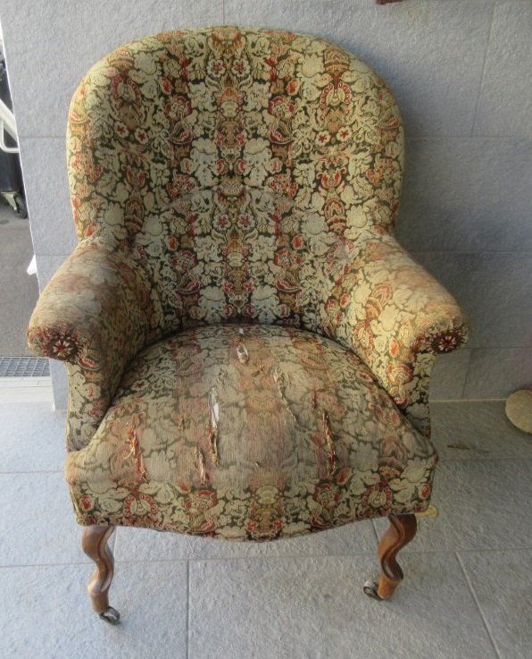 Alter Sessel mit Nachtstuhl antik | Kaufen auf Ricardo