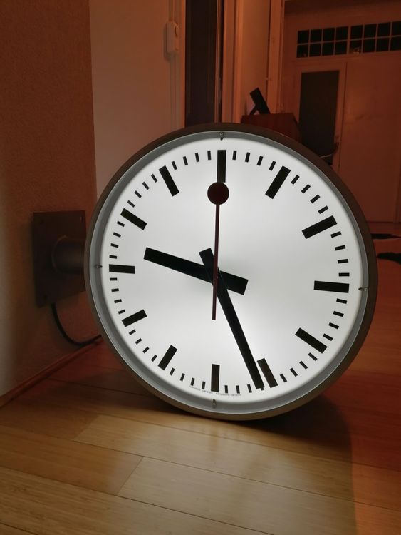 Original SBB uhr, Horloge de gare CFF (Gebraucht) in Territet für CHF ...
