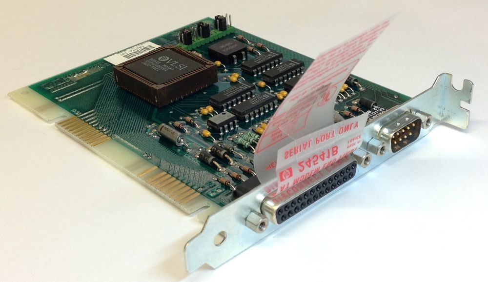 HP 24541B Dual Serial Interface Card DB25 + DB9 ISA | Kaufen auf Ricardo