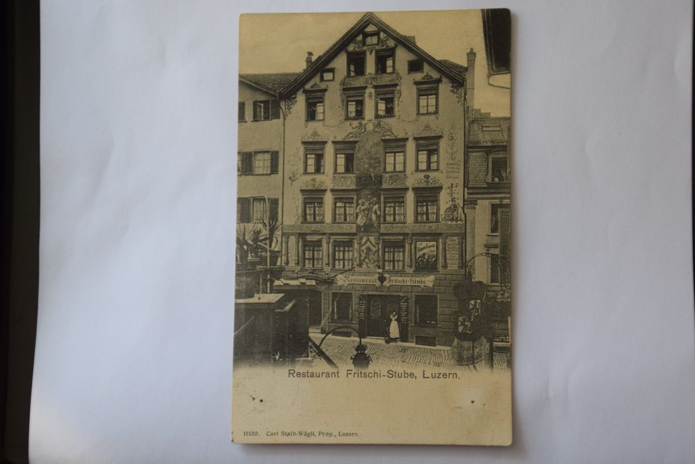 AK Luzern, Rest. Fritschi 1905 (Gebraucht) in Luzern für CHF 5 – mit Lieferung auf Ricardo kaufen