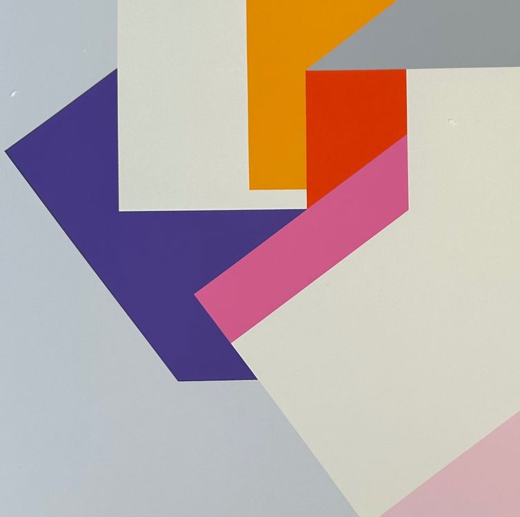 Emil Biemann (1922-2008) Konkrete Lithographie Handsigniert | Kaufen auf Ricardo