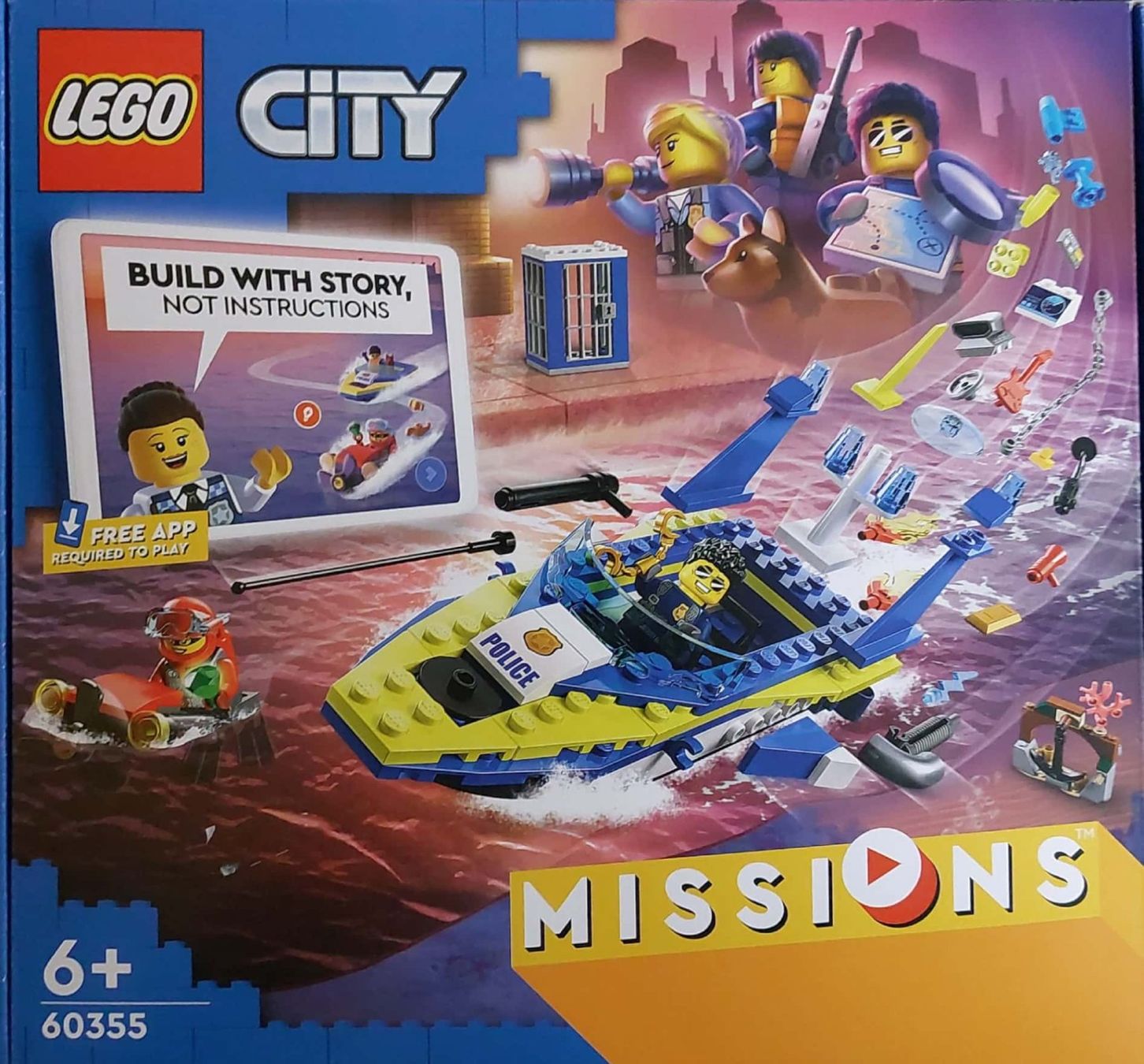Lego City 60355 Detektivmissionen der Wasserpolizei (Neu und ...