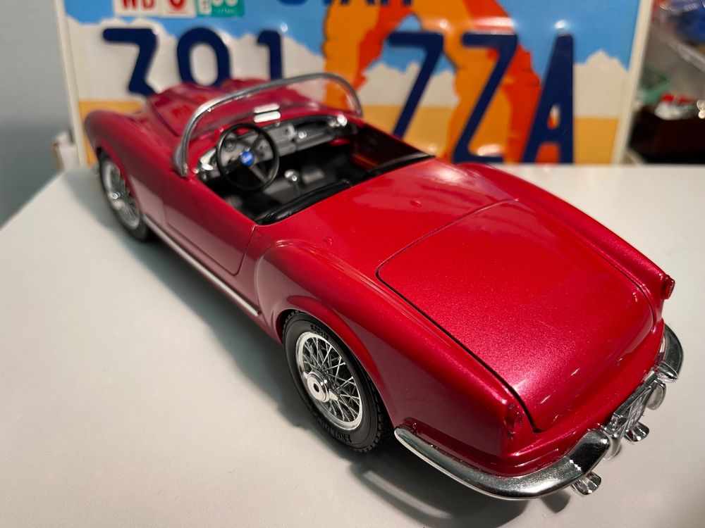1:18 Lancia Aurelia Spider 55 wie neu Farbe rot Verona! (Gebraucht) in ...