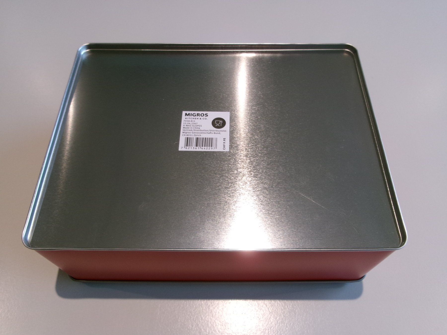 Migros / Guetzli-Dose / KI-Fail / Rentier / 5 Beine / Kekse (Neu und originalverpackt) in ...