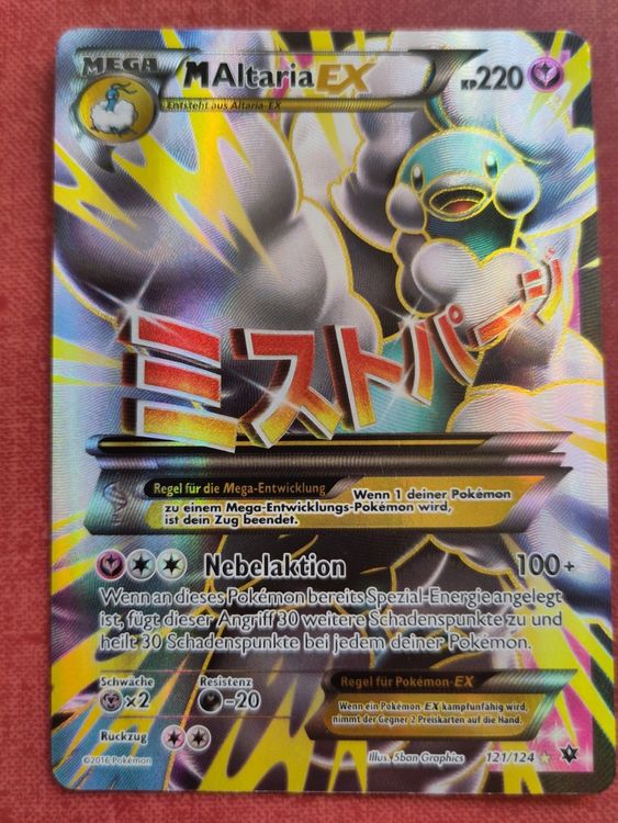 pokemon karte Altaria Mega Ex fullart (Neu (gemäss Beschreibung)) in ...