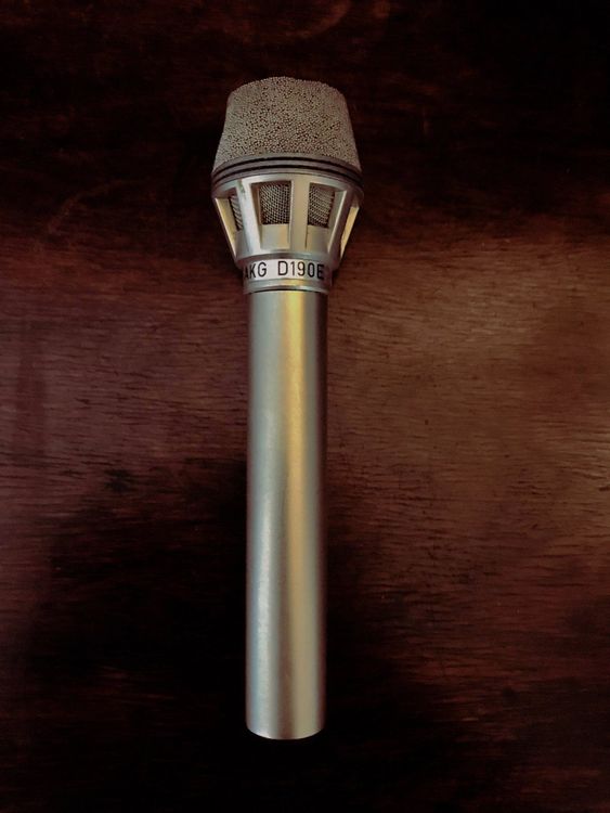 AKG D 190E - Microphone vintage dynamique - années 70 (Gebraucht) in ...