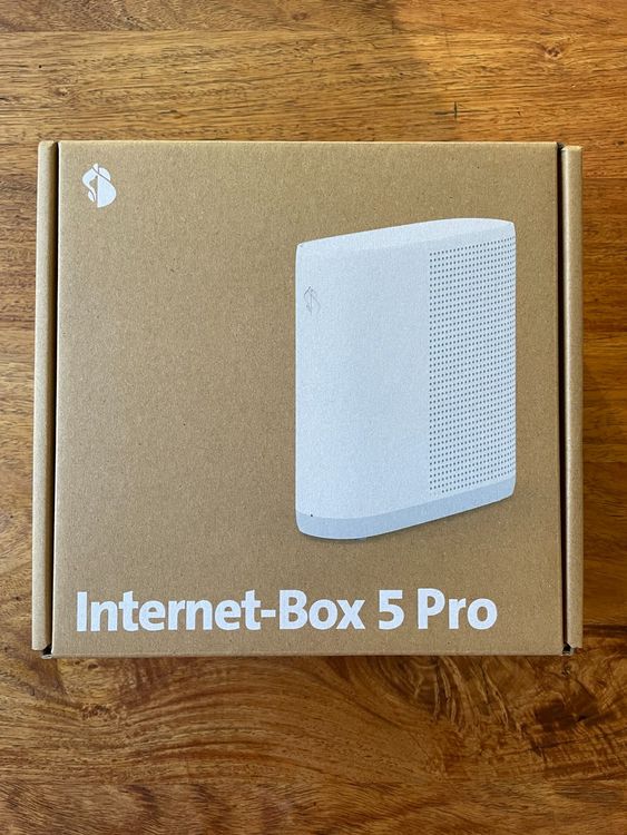 Swisscom Internet-Box 5 Pro für Glasfaseranschluss NP 149.- (Neu und ...
