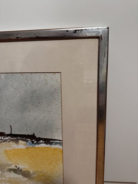 Hans Weidmann Original Aquarell signiert | Kaufen auf Ricardo