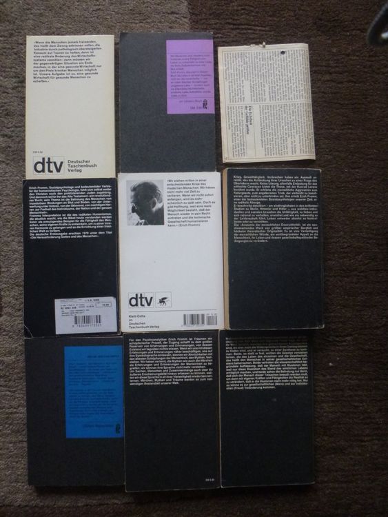 alle 8 Bücher von Erich Fromm für CHF 20.00 (Gebraucht) in Diessenhofen ...