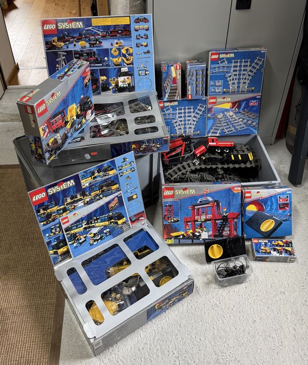LEGO Sammlung Eisenbahn, Vollständig mit Trafos und Motoren (Gebraucht ...