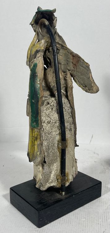 Antik China Keramik Figu eines weisen Gelehrten in schönem (Gebraucht ...