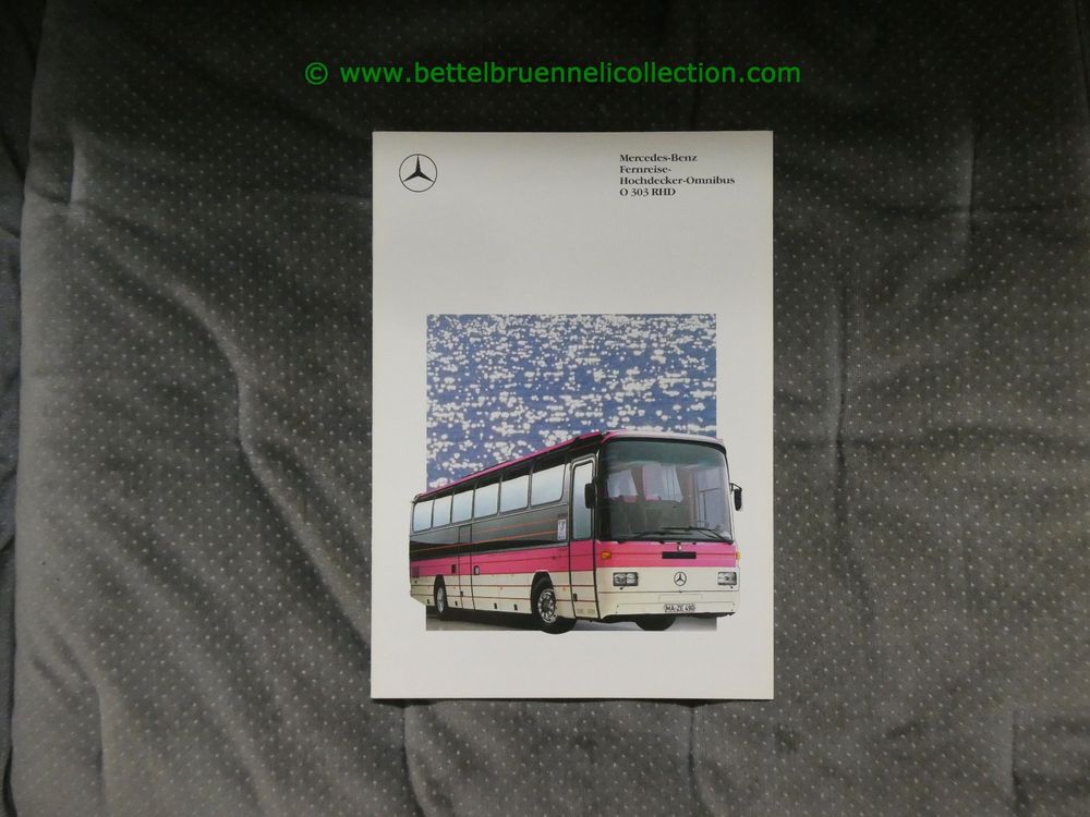 Mercedes-Benz O 303 RHD Prospekt 1988/09 deutsch | Kaufen auf Ricardo
