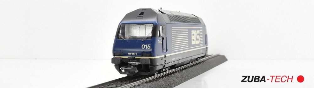Roco 43656 E-Lok Re 465 BLS H0 GS Analog mit OVP (Gebraucht) in St ...