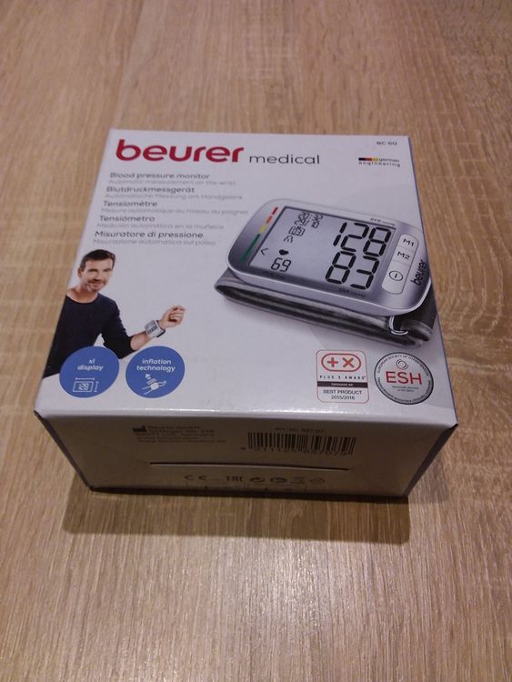 beurer medical blood pressure monitor - neu (Neu und originalverpackt ...