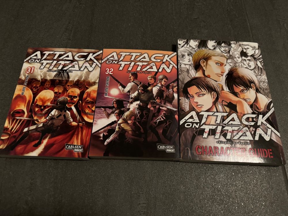 Attack on Titan Manga Set (Neu (gemäss Beschreibung)) in Jona für CHF ...