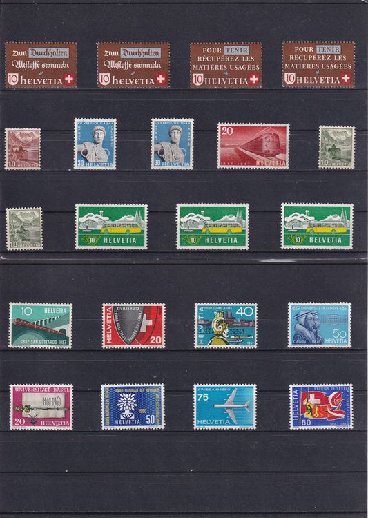 Schweiz Lot 1942 - 1964 Altstoff IOK Alpenpost postfrisch | Kaufen auf Ricardo