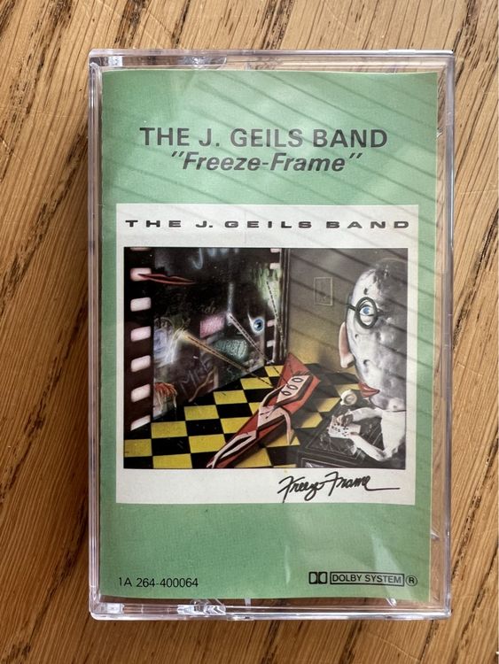 The J. Geils Band: Freeze Frame MC Musikkassette (1981) (Gebraucht) in ...