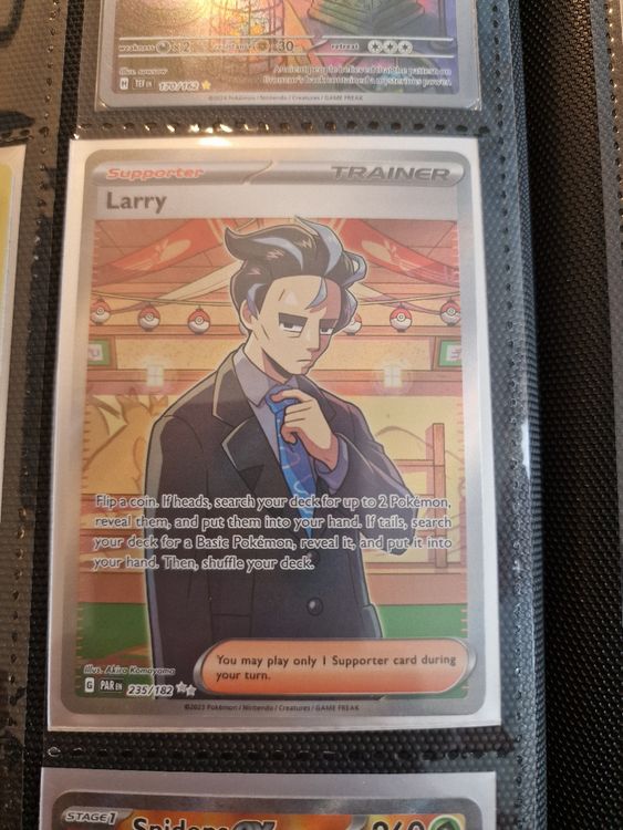 Pokémon Karte Larry Full Art 235/182 | Kaufen auf Ricardo