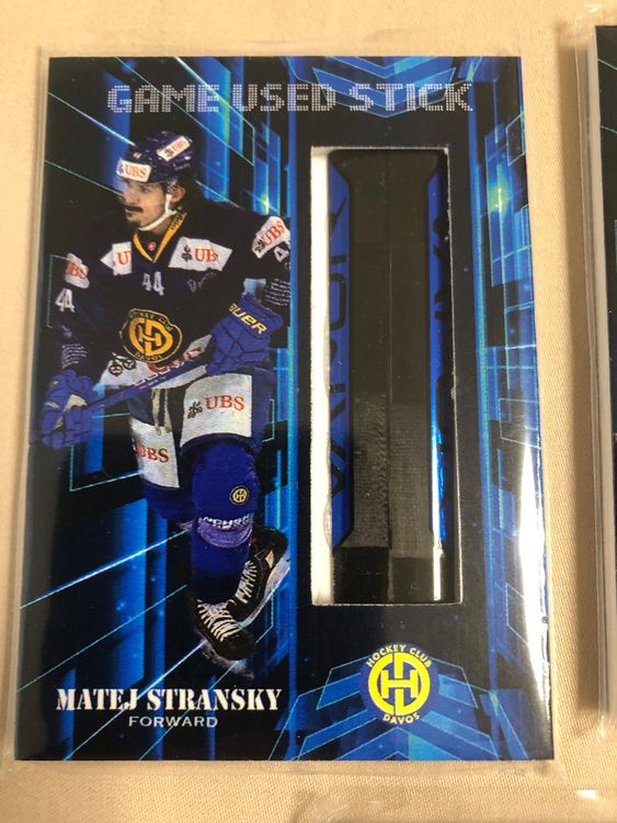 Matej Stransky HCD Hockey Stick Card (Gebraucht) in Meierskappel für ...