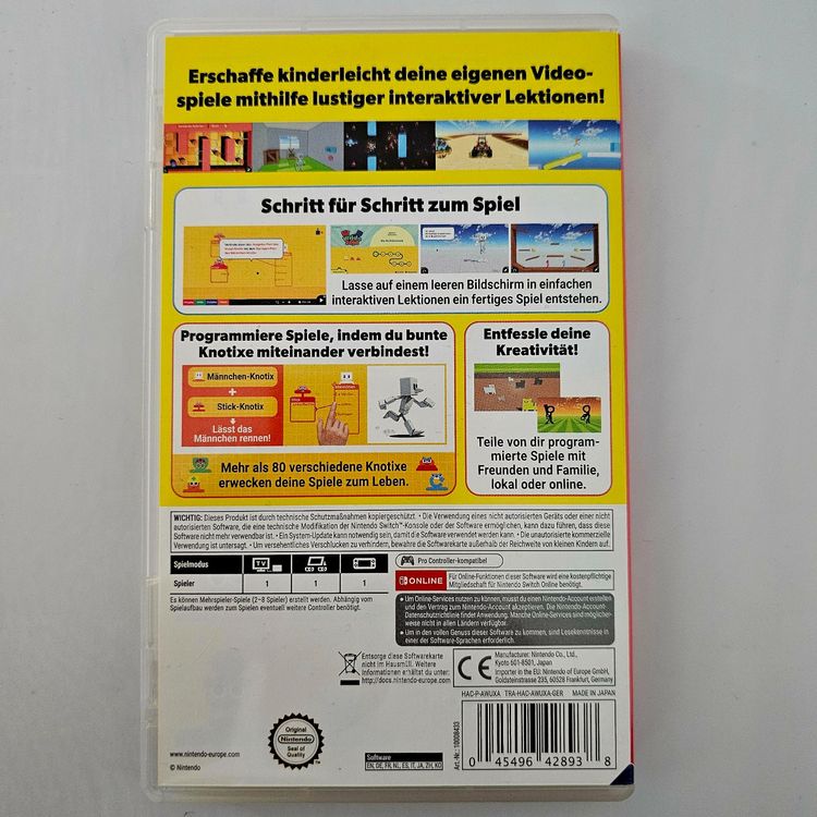 Spiele Studio / Game Builder Garage (Nintendo Switch) (Gebraucht) in ...