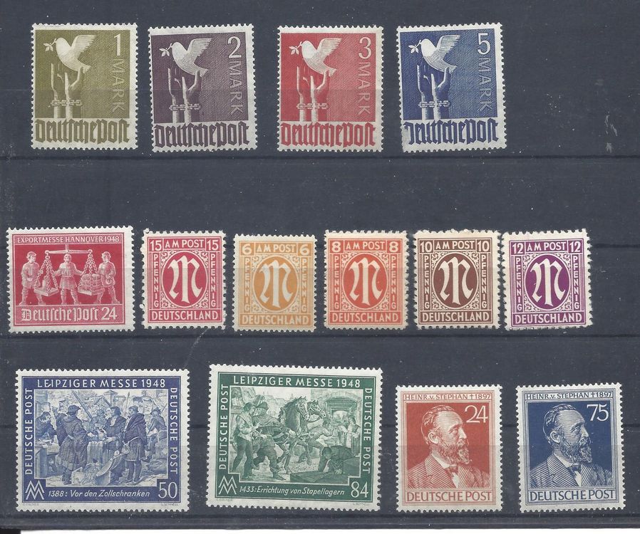 DEUTSCHLAND allierte Besetzung 1946-1948 | Kaufen auf Ricardo