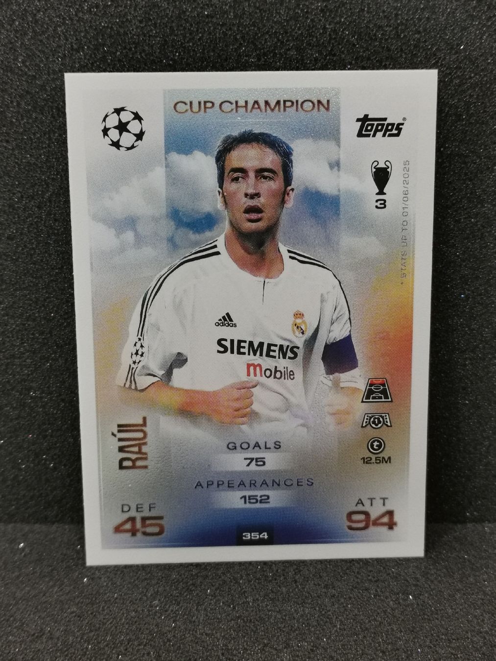 Match attax 2025/26 Raúl Cup Champion (Gebraucht) in Einsiedeln für CHF ...