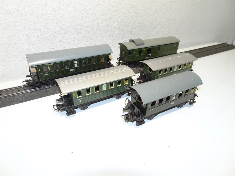 5 Märklin Personenwagen HO 4000 u.a. | Kaufen auf Ricardo