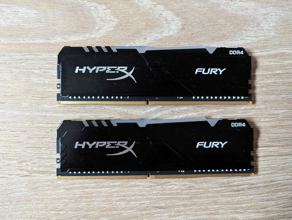 HyperX Fury RGB 2x8GB, 3200 MHz, DDR4, CL16 | Acheter sur Ricardo