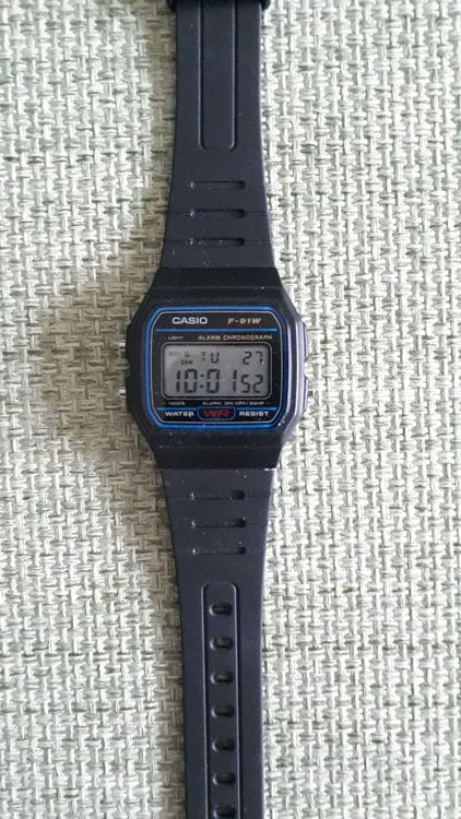 Casio F-91W, Retro Armbanduhr | Kaufen auf Ricardo