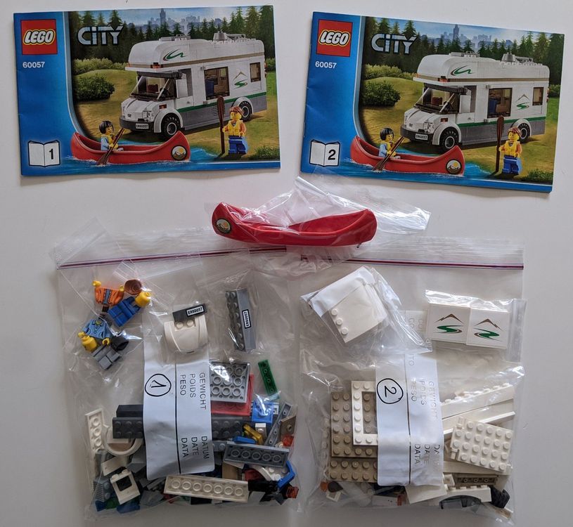 LEGO City 60057 Camper Van (Gebraucht) in für CHF 19 – mit Lieferung ...