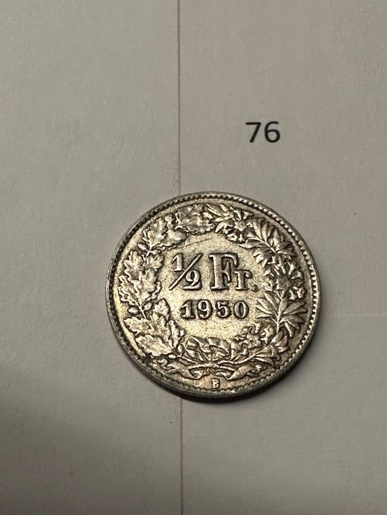 50 Rappen Jahrgang 1950 | Kaufen auf Ricardo