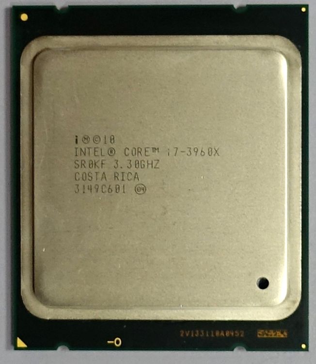 Intel i7-3960X 3.30GHz Extreme Edition - 6-Core - FCLGA 2011 (Gebraucht ...
