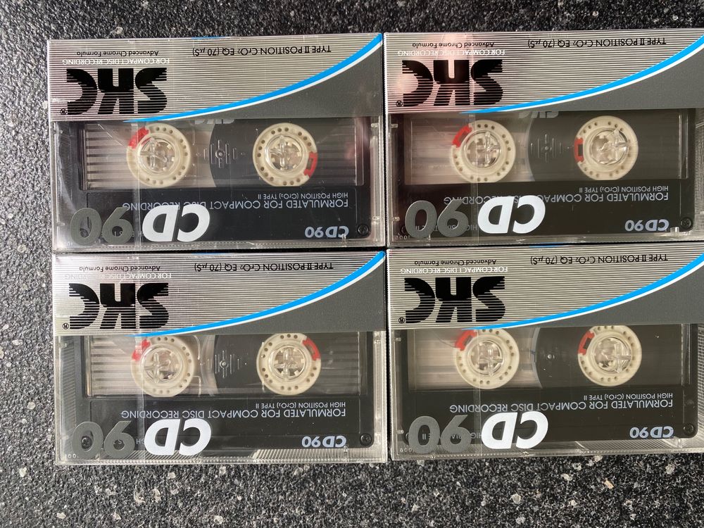4 SKC CD 90 Kassetten NEU für ReVox, Teac ,Akai usw (Gebraucht) in ...