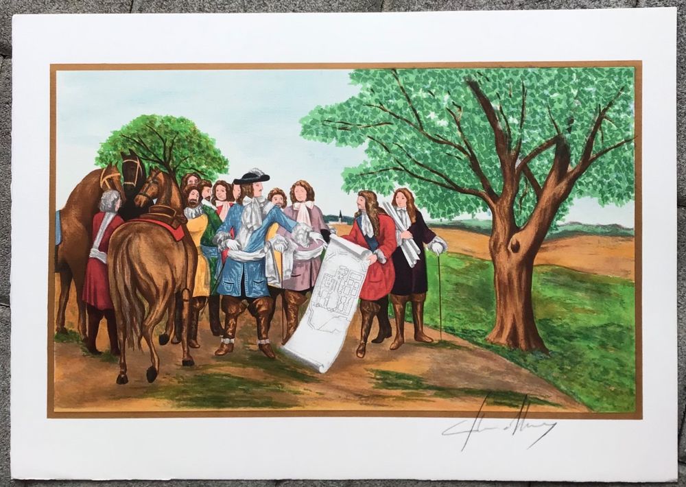 Claude CHEVALLEY (1944) Lithographie Handsigniert | Kaufen auf Ricardo