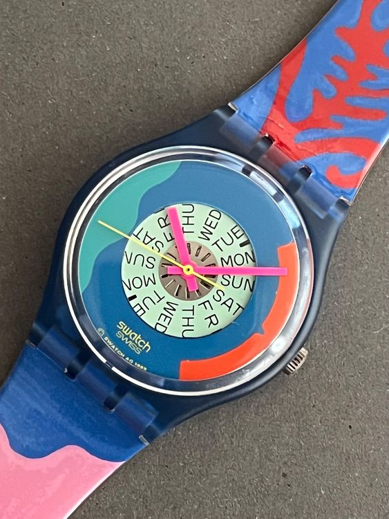 Swatch Passion Flower GN703 1990 - Top Zustand OVP (Neu und ...