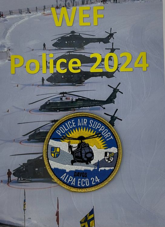 WEF Goldrand Police Air Support 2024 NEU DESIGN Alpa Eco 24 | Kaufen ...