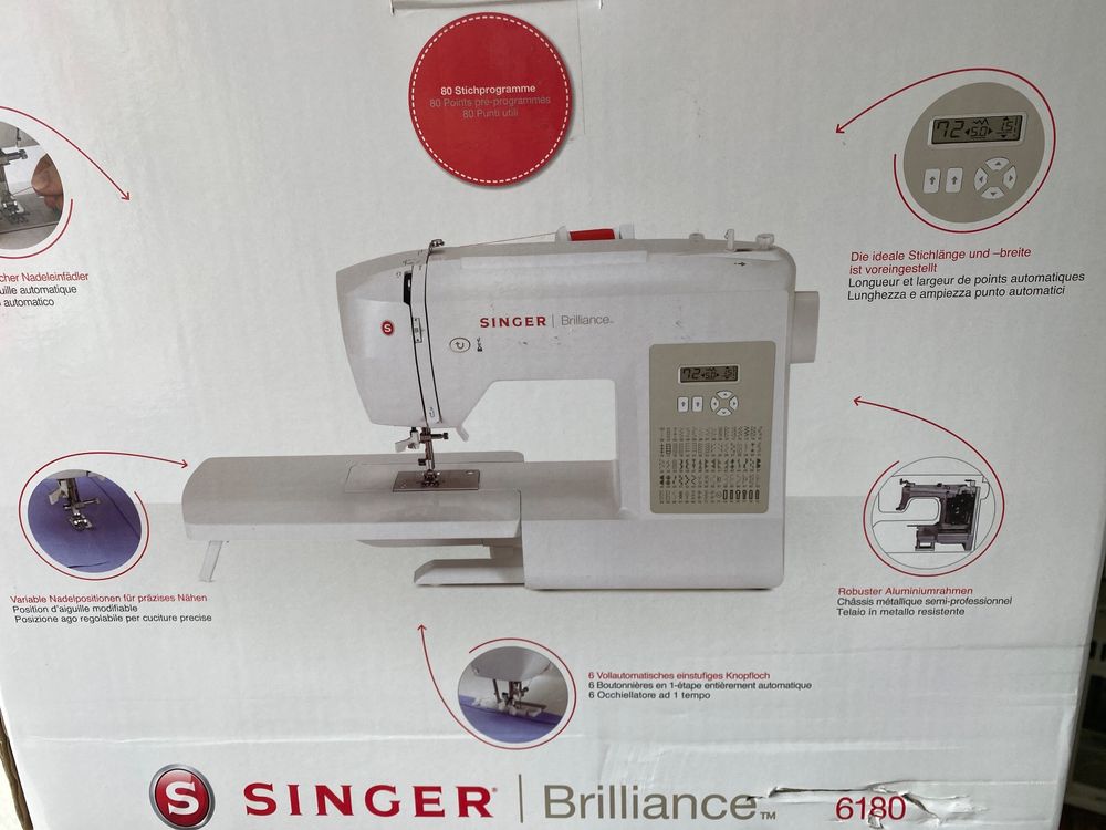 Nähmaschine SINGER Brillance 6180 | Kaufen auf Ricardo