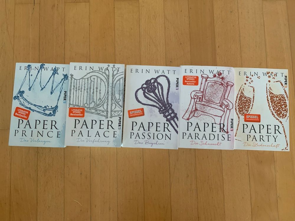 Erin Watt Paper Prince, Paper Palace, Paper Passion,… | Kaufen auf Ricardo