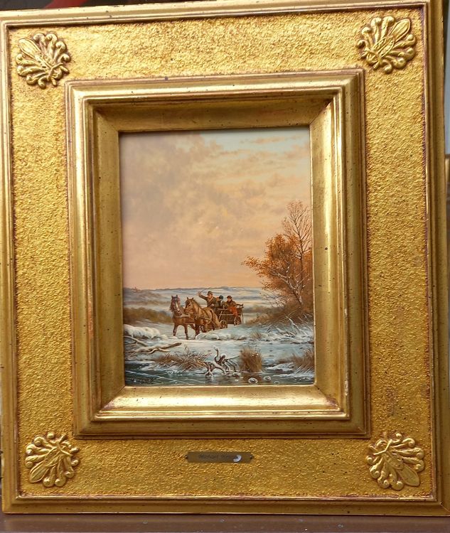 Michael HESNER (1944) très joli petit tableau TOP | Kaufen auf Ricardo