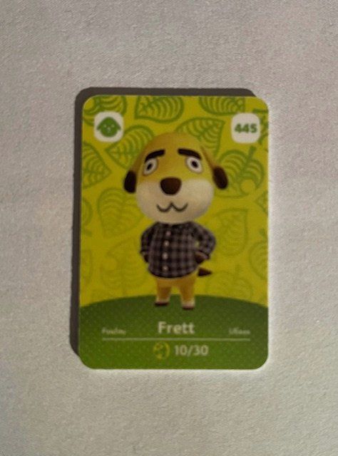 ACNH Amiibo Karte Frett/Jupp Nr. 445 Animal Crossing | Kaufen auf Ricardo