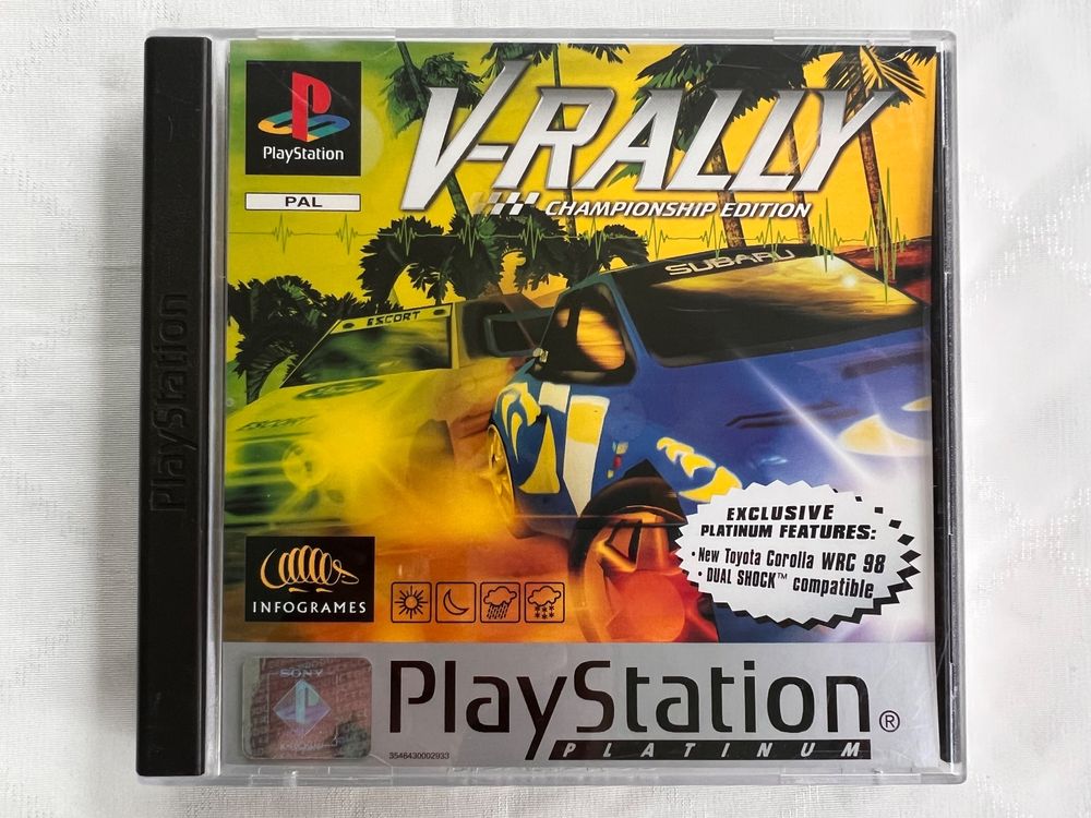 V Rally PS1 Platinum - neuwertig! | Kaufen auf Ricardo