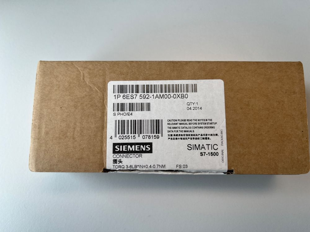 Siemens S7 Simatic S7 1500 Analog Output Module Aq 4xu I St Neu